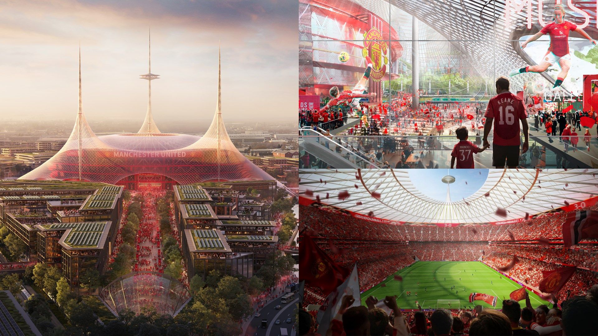 Man Utd's Old Trafford redevelopment hailed as 'project of a lifetime' in contrast to Queen ...